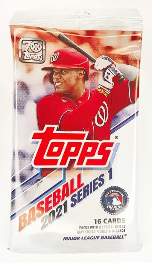 Topps 2021 Series 1 Major League Baseball Cards | 16 Cards in A Factory ...