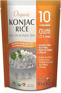 Better Than Rice Organic Konjac Rice, 385 Gram: Amazon.ca: Health ...