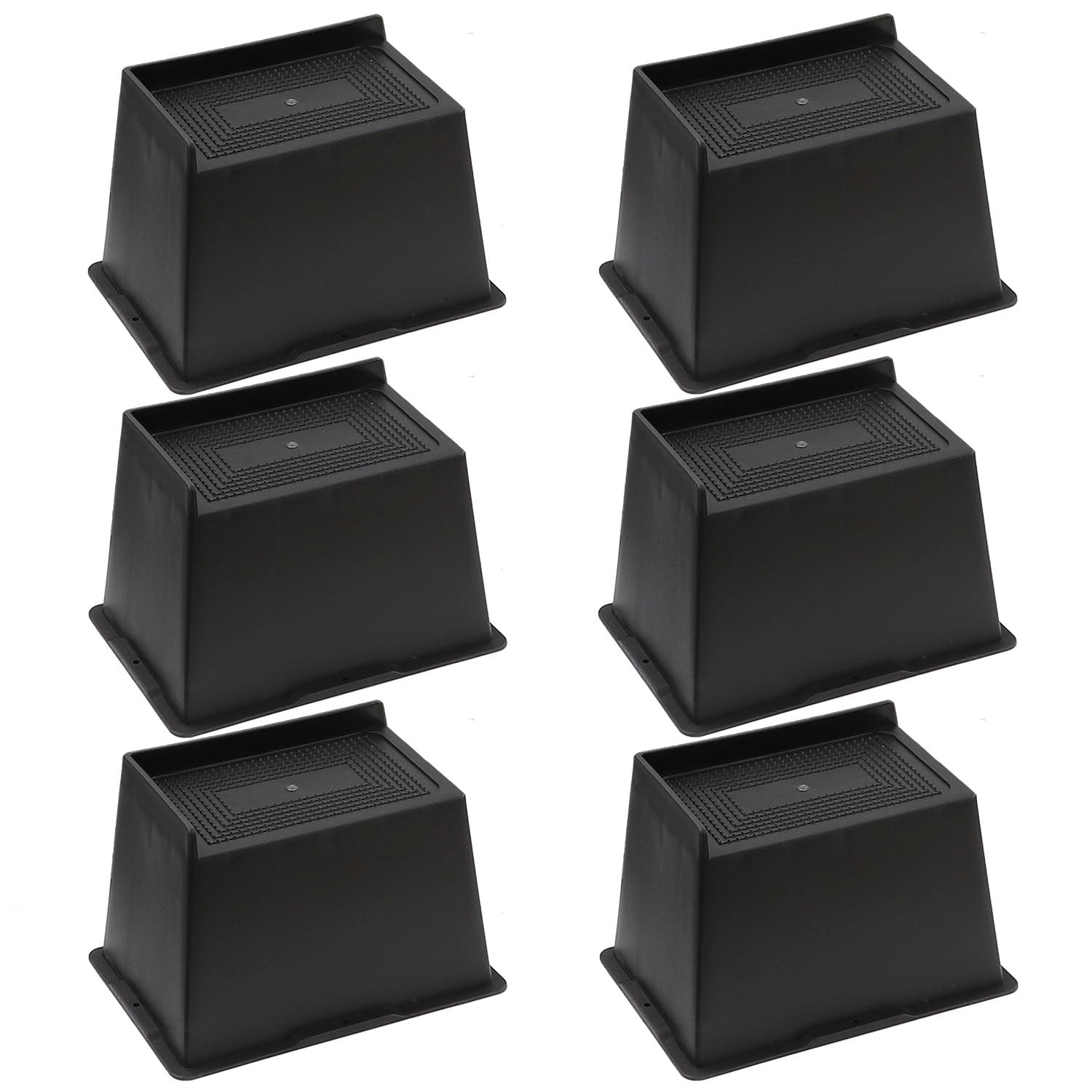 shouwuhho Bed Risers 4 Inch, 6 Inch Heavy Duty, Oversized Furniture ...