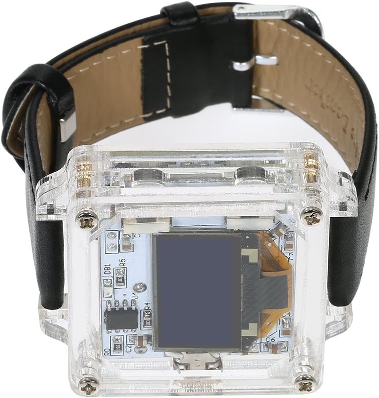 KKmoon SCM Awesome Transparent LED Watch DIY LED Digital Tube ...