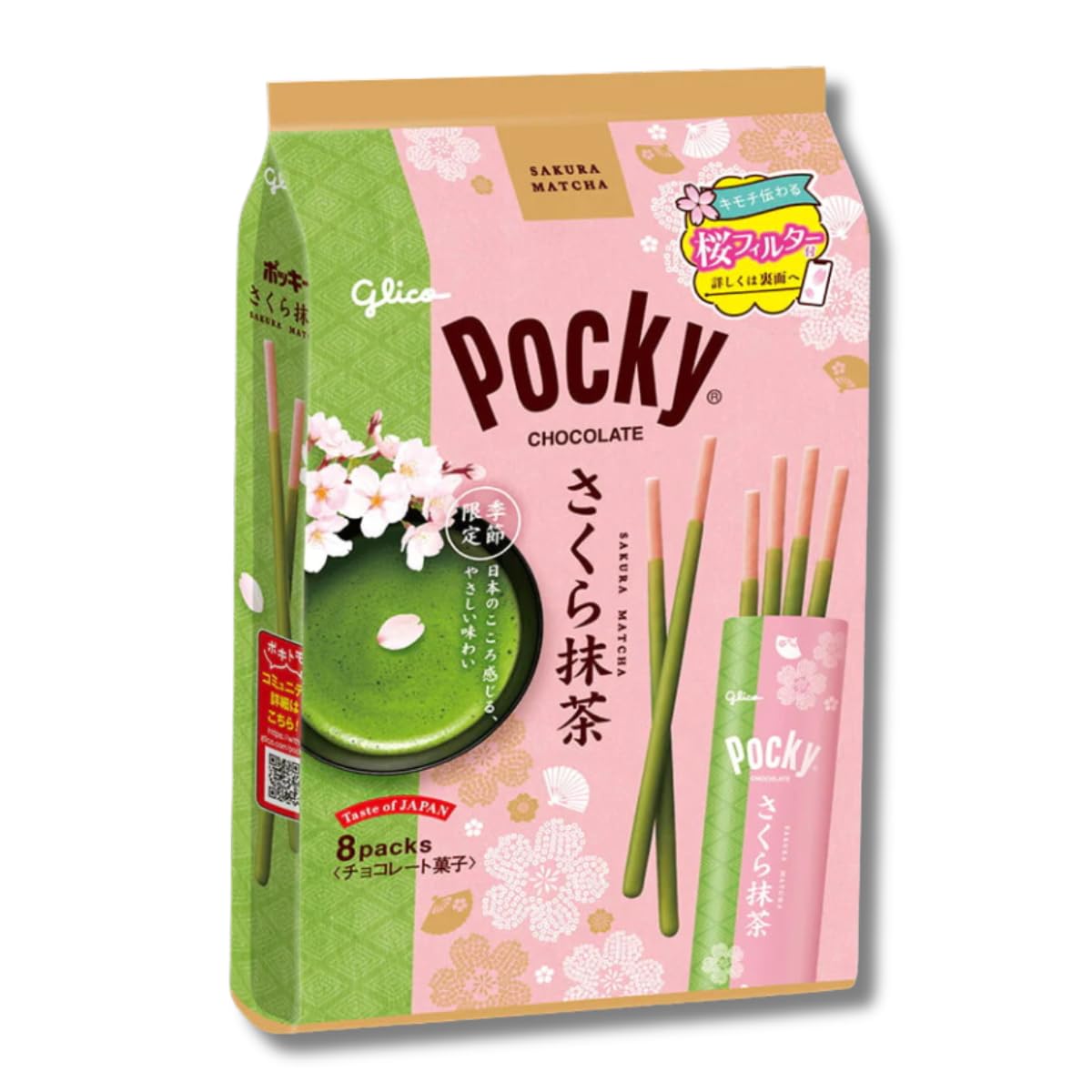 Mua Pocky Sakura Matcha Chocolate Stick, Limited Edition Taste of Japan ...