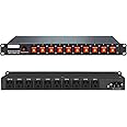 Amazon.com: 1U PDU Horizontal Rackmount Power Strip - Surge Protector ...