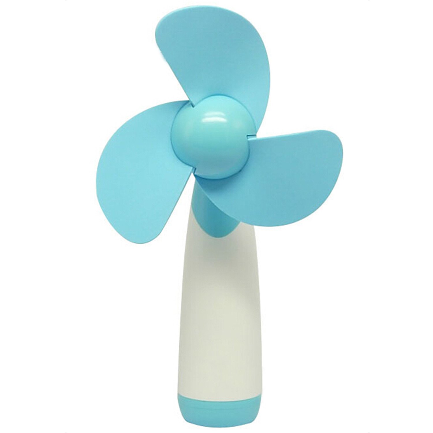 Flower Plastic Portable Mini Electric Hand Fan Cute Student Handheld ...