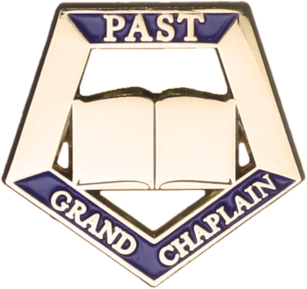 Amazon.com: OES Eastern Star Past Grand Chaplain One Inch Jewel Lapel ...