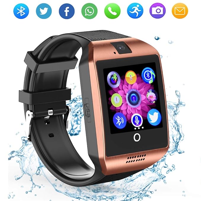 Bluetooth Smart Watch Q18 Touchscreen Smartwatch: Amazon.de: Elektronik
