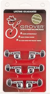 Amazon.com: Grover 406C Rotomatic Mini 3 per Side Self Locking Machine ...