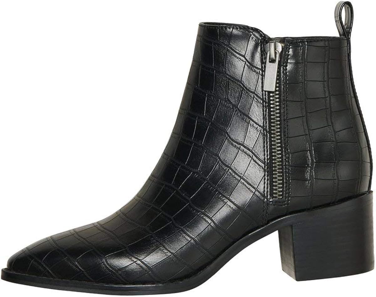 Vero Moda Women's VMNICIE Boot Ankle, Black, 6 UK: Amazon.co.uk: Shoes ...