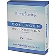 Amazon.com: Simpurity Collagen Dressing Pads - 2 x 2 in 5-Pack Collagen ...