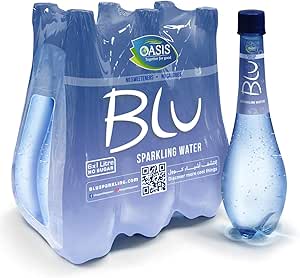 Oasis Blu Sparkling Water, 6 x 1 Litre: Buy Online at Best Price in UAE ...