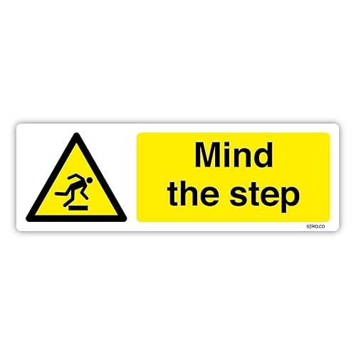 Mind the step - Warning Sign: Amazon.co.uk: DIY & Tools