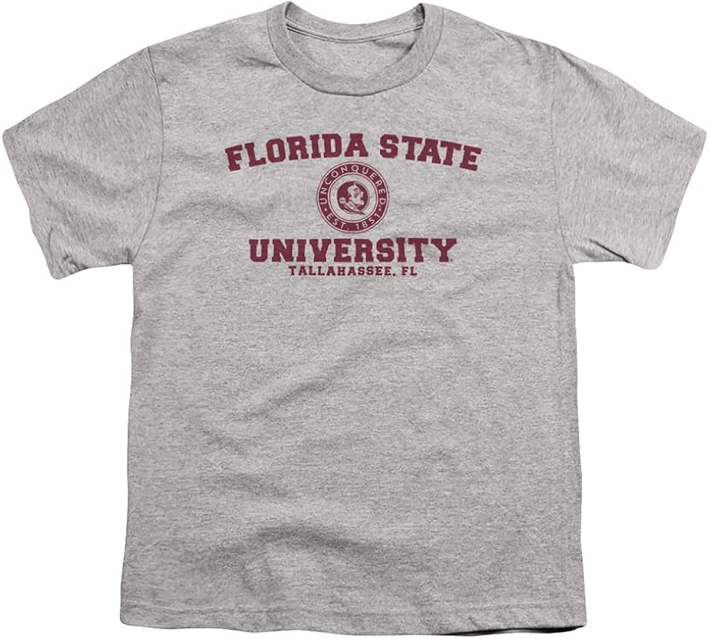Amazon.com: Florida State University Official Circle Logo Unisex Youth ...