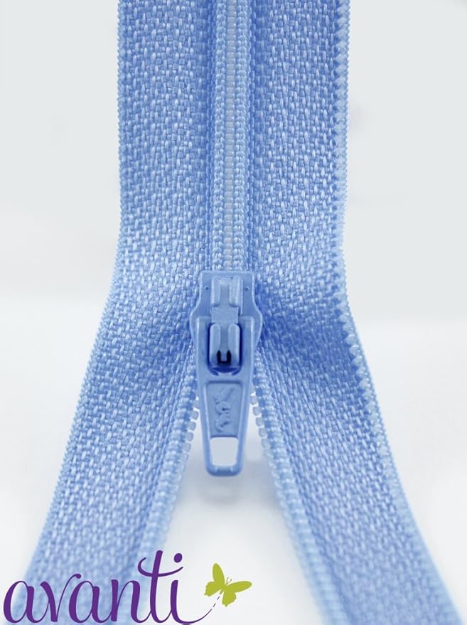 Amazon.com: Polyester 5 inch Zipper, Plastic and Polyester Zipper, Sky ...