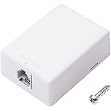 Amazon.co.jp： モジュラーローゼット 6極2芯 マグネット搭載可能 ねじ付 MJ-2S 東名通信工業: カメラ