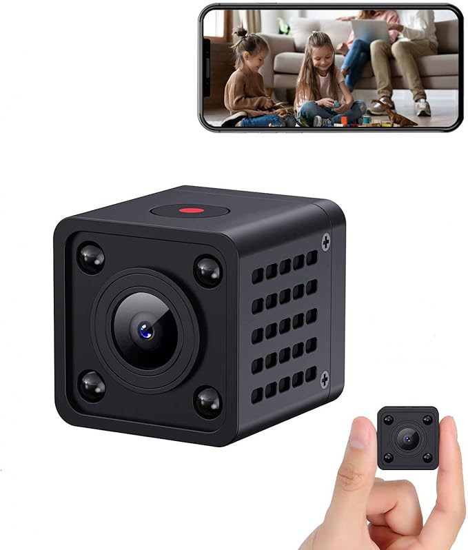 Amazon.com : 1080P Nanny Cams Wireless Spy Camera WiFi Hidden Camera ...