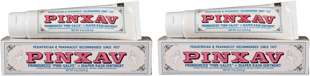 Amazon.com: PINXAV Diaper Rash Ointment 4 oz (Pack of 2): Health ...