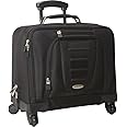 Samsonite 10392 Spinner Mobile Office Wheeled Briefcase (Black ...