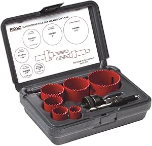 Ridgid 81495 Kit, 1249 Elec Hole Saw: Amazon.ca: Tools & Home Improvement