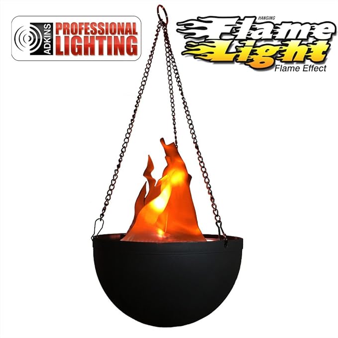 Amazon.com: Hanging Flame Light - Great Halloween Decoration: Musical ...