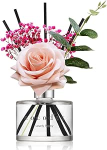Amazon.com: Cocodor Rose Flower Reed Diffuser/Lovely Peony/6.7oz(200ml ...