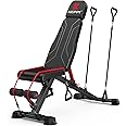 Keppi Adjustable Weight Bench, Foldable Workout Bench Press for Full ...