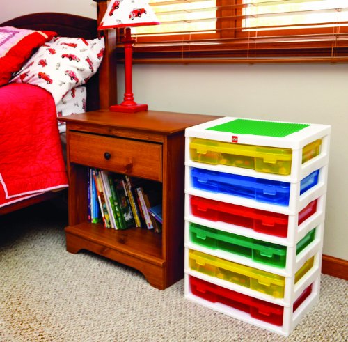 Купить IRIS LEGO 6-Case Workstation and Storage Unit with 2 Base Plates ...