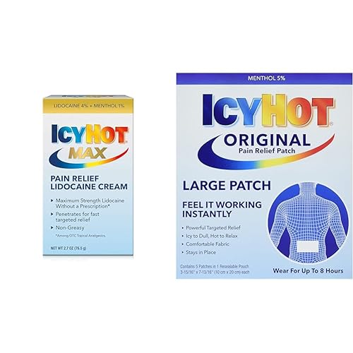 Icy Hot Max Strength 2.7oz Pain Relief Cream with Lidocaine Plus ...