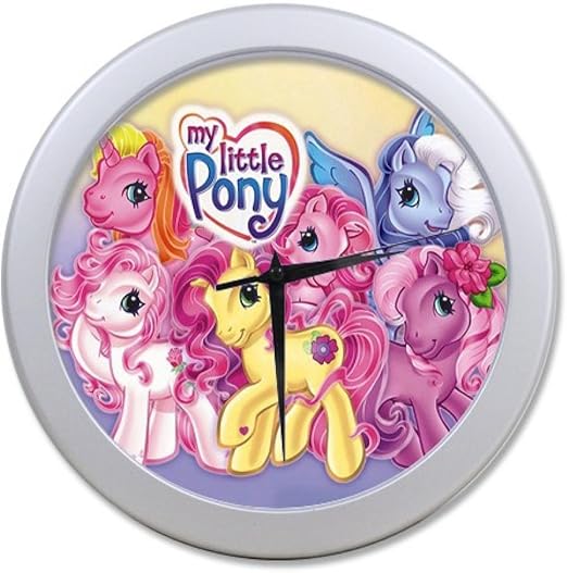 Amazon.com: Mark Fashion Cartoon My Little Pony Printed Elegant Quartz ...