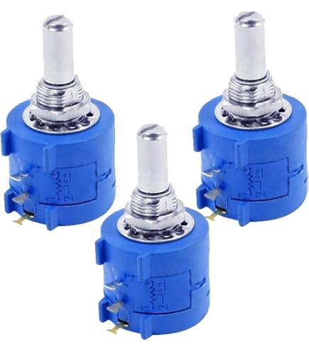 1k Ohm Resistor Uxcell Potentiometer 1M Ohm Variable Resistors Single ...