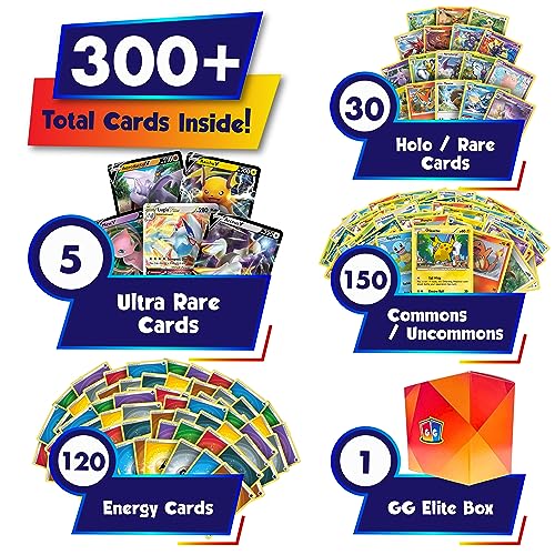 Ultra Rare Card Elite Bundle | 300+ Authentic Cards | 5X Ultra Rares ...