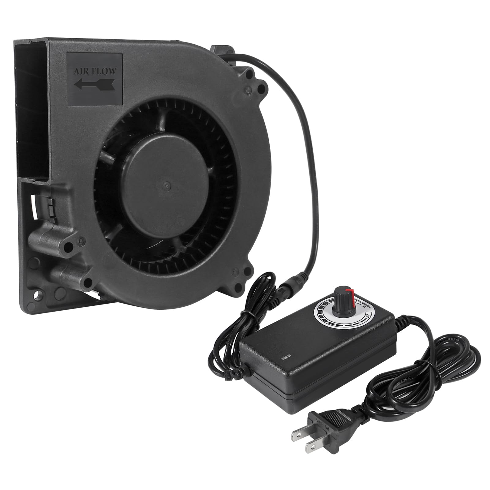 Mua 120mm Blower Fan AC 110V 220V DC 12V Powered 120mm x 32mm Big ...