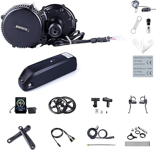 BAFANG BBS02B 48V 750W Mid Drive Electric Bike Motor Ebike Conversion ...
