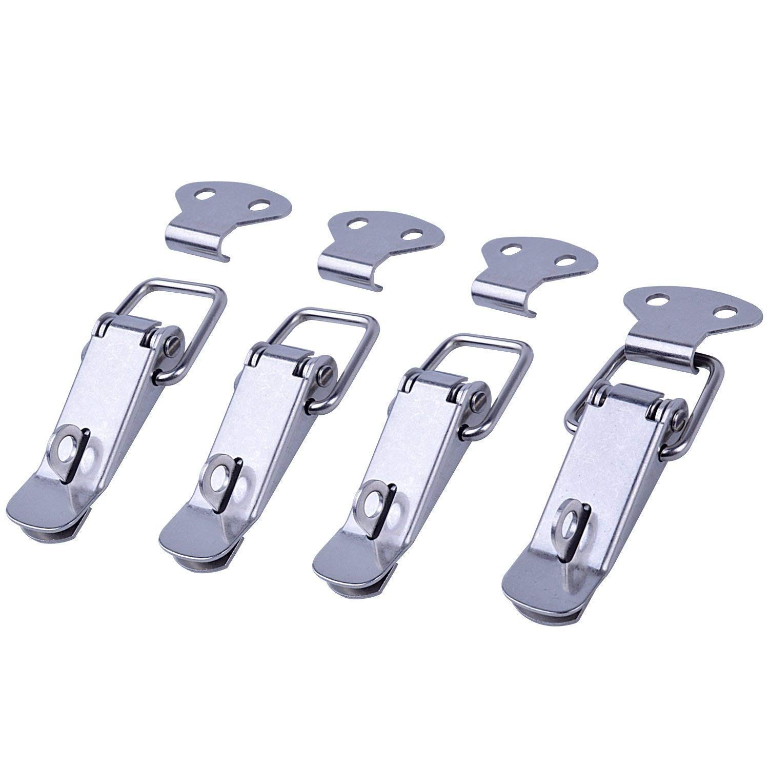 euhuton 4 Stück Edelstahl Spannverschluss Kistenverschluss ...