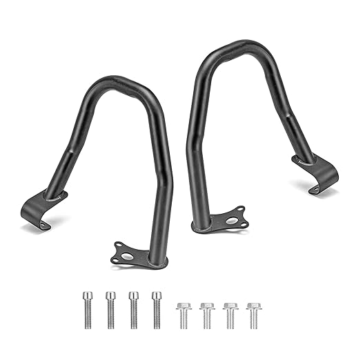 XJMOTO Black Engine Guard Frame Crash Bar Protection Highway Crash Bar ...
