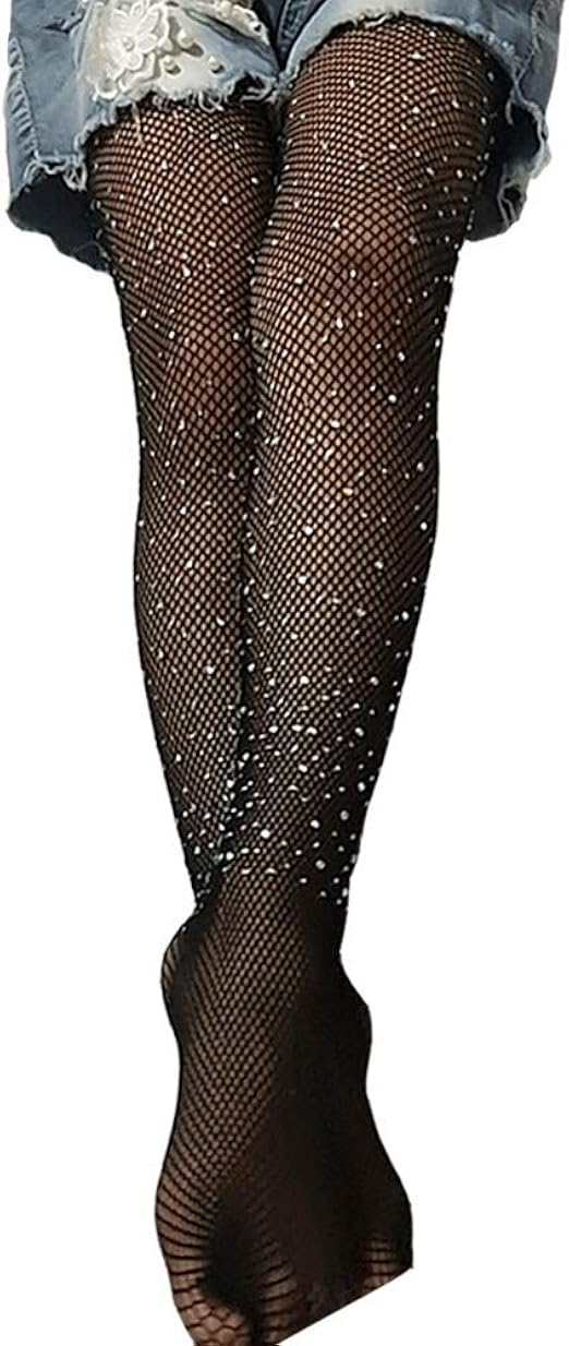 Toddler Kids Girls Fishnet Stockings Glitter Tights Sparkle Legging ...