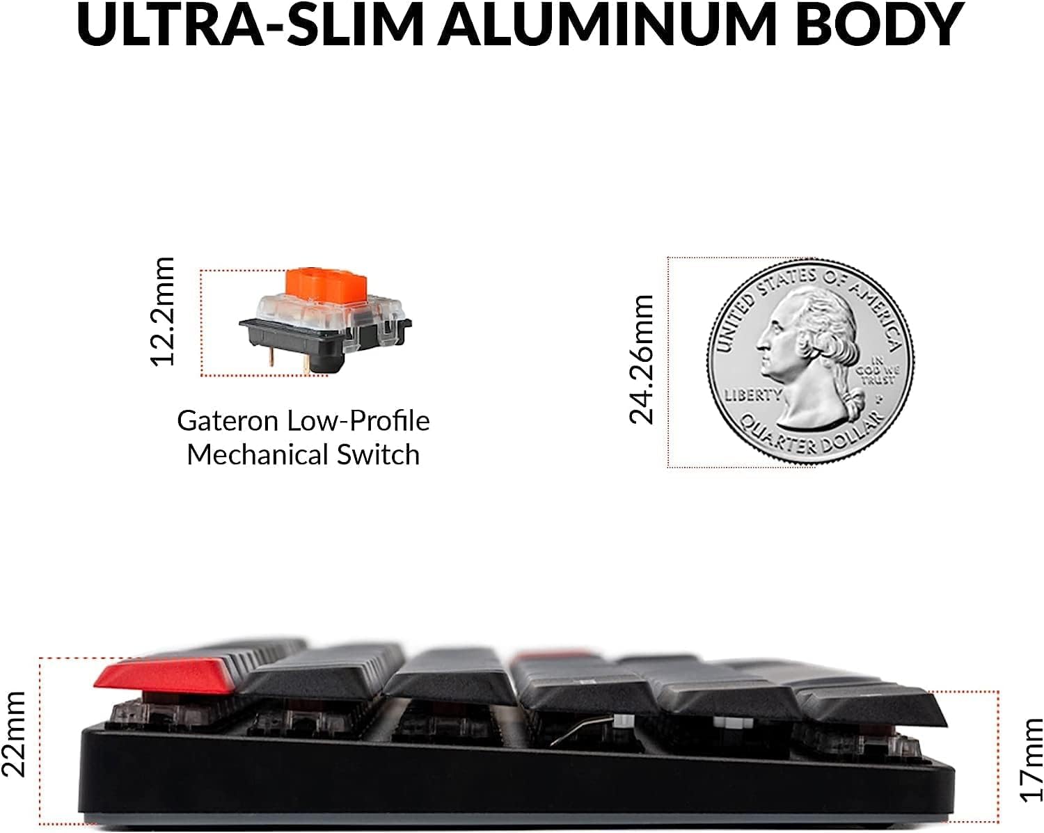 Mua Keychron K13 Pro Ultra-Slim QMK/VIA Wireless Mechanical Keyboard ...