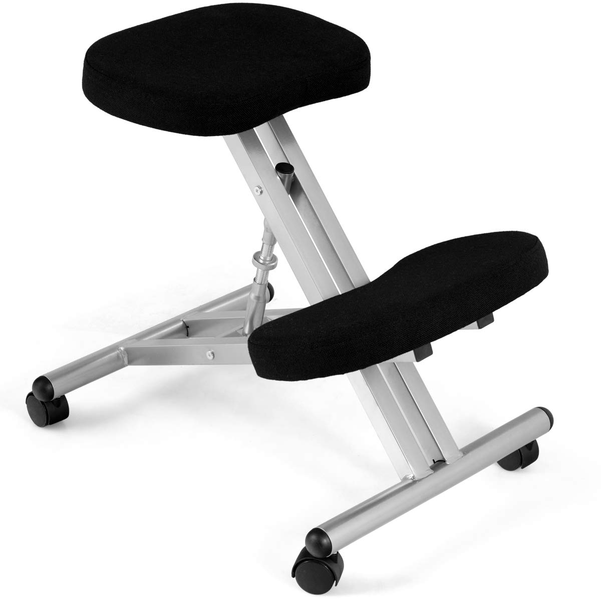 Costway Ergonomic Kneeling Chair Posture Stool With Angle And Height ...