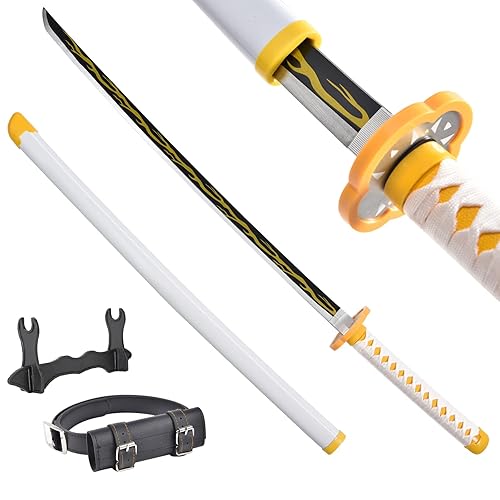 Demon Slayer Anime Sword - 41 Inch - Zenitsu & Tanjirou & Rengoku ...