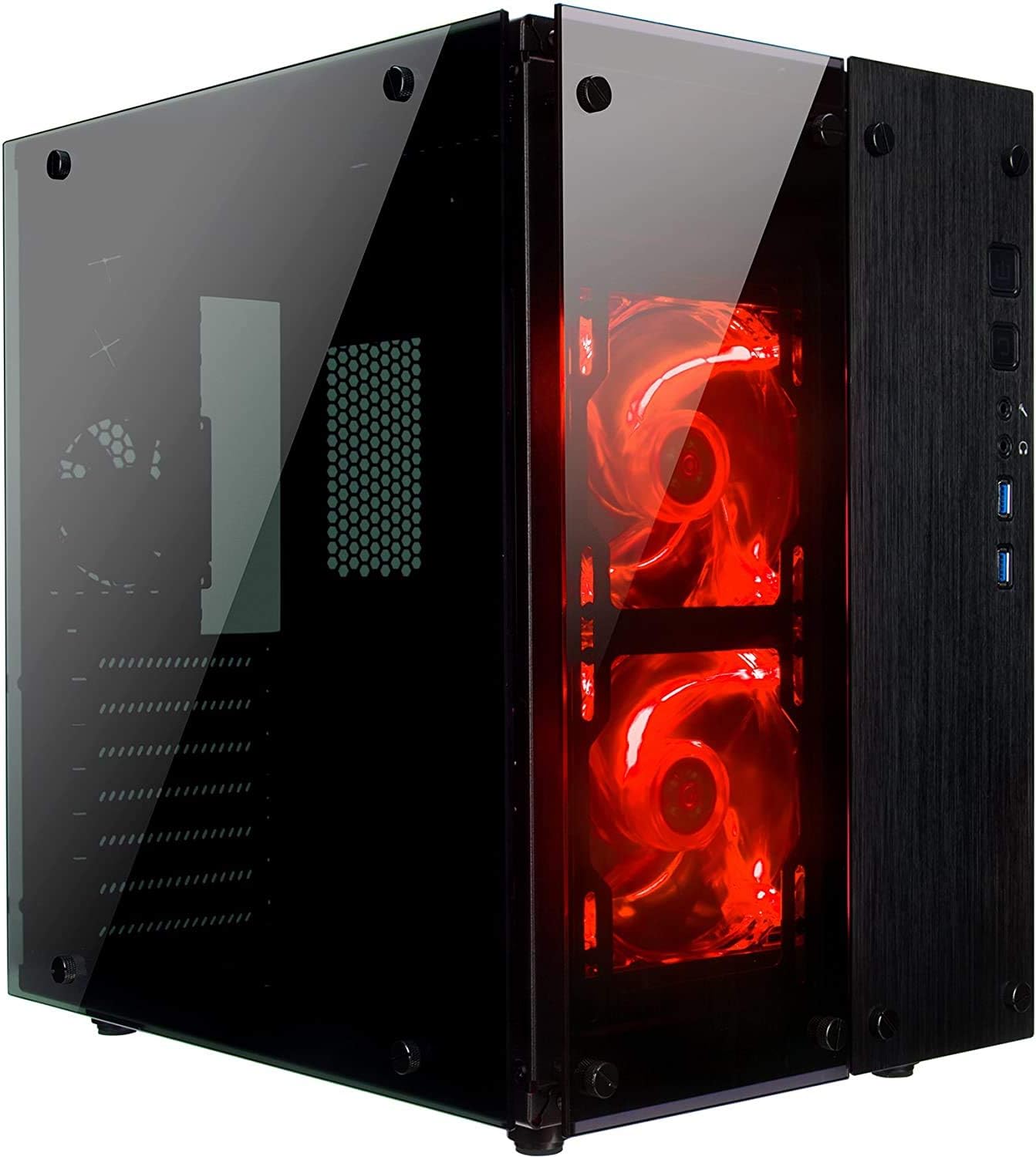 Amazon.com: Mini Tower Computer Case TT-79 PC Computer Case with ...