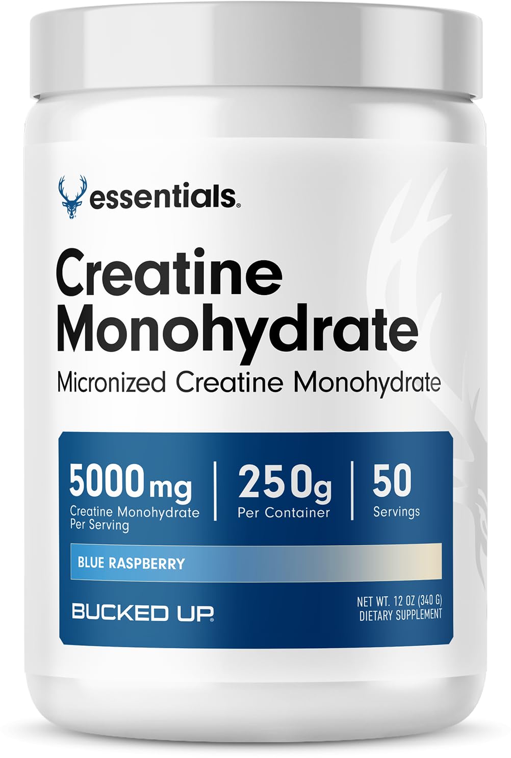 Bucked Up - Creatine Monohydrate (Blue Raspberry) - SuppCo