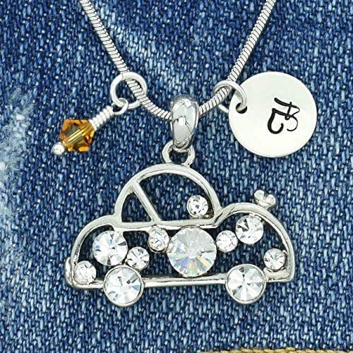 Amazon.com: Customizable Car Vehicle Auto Pendant Sparkling Crystals ...
