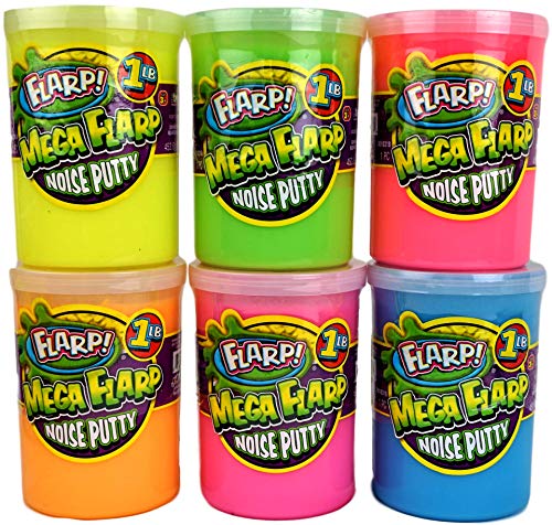 JA-RU Mega Flarp Noise Putty Scented 1 Pound (1 Unit) Squishy Sensory ...