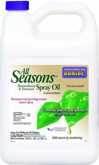 Amazon.com: Horticultural Dormant Spray Oil Conc 1 Gal Fruit Trees ...