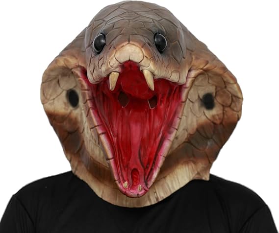 CreepyParty Novelty Halloween Costume Party Latex Animal Head Mask ...