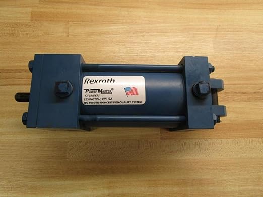 REXROTH 3-1/4" BORE 10" STROKE 250 PSI HYDRAULIC CYLINDER, C-MP1-PP-C ...
