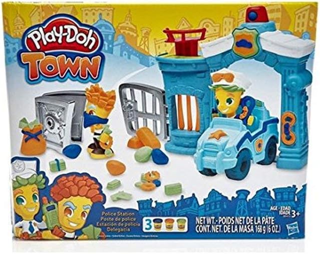 Play-Doh Town Police Station, Clay - Amazon Canada