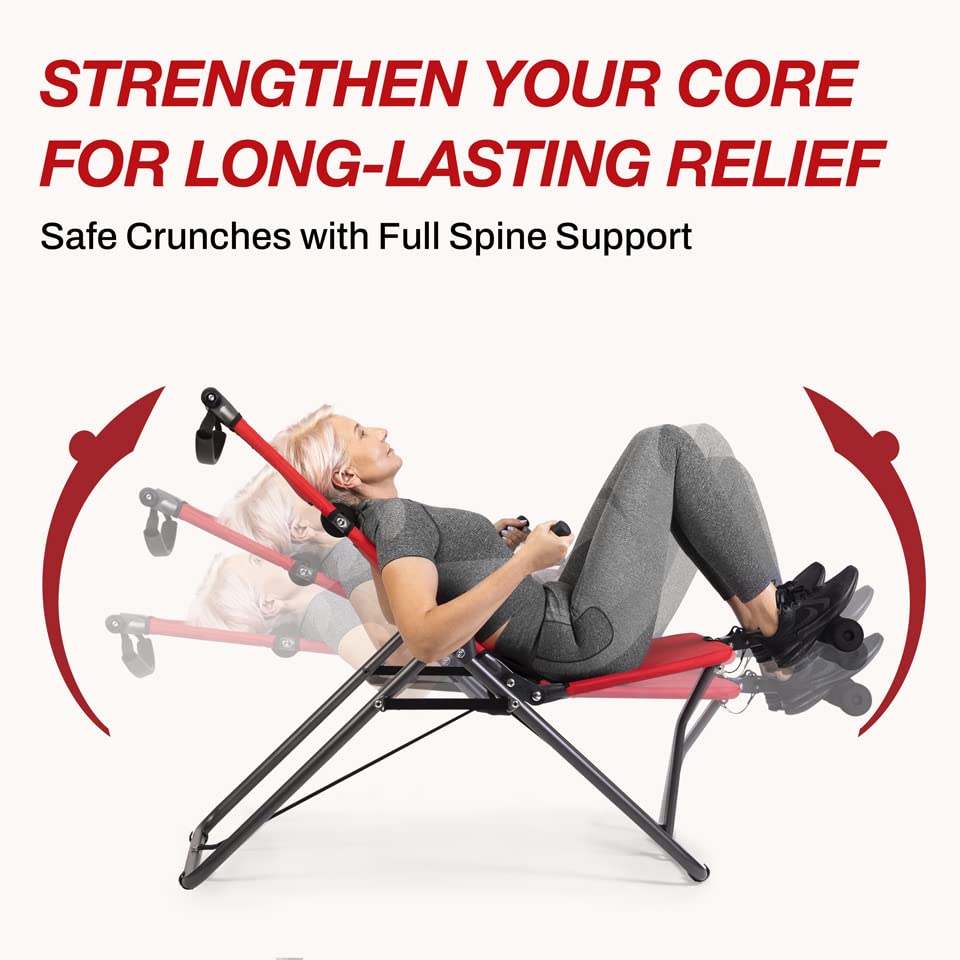 Backlounge Inversion Chair/Bench - Portable, Lightweight Design ...