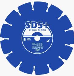 TARGET Walk-Behind Concrete Saw -SD Blade SD5: Blade size: 8 x 0.125 x ...