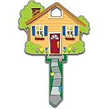 Lucky Line Brass House Key KW1/11 (B405K) - Amazon.com