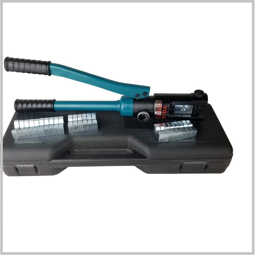 Industrial Hydraulic Cable Lug Crimper 16TON 9 AWG to 600 MCM ...