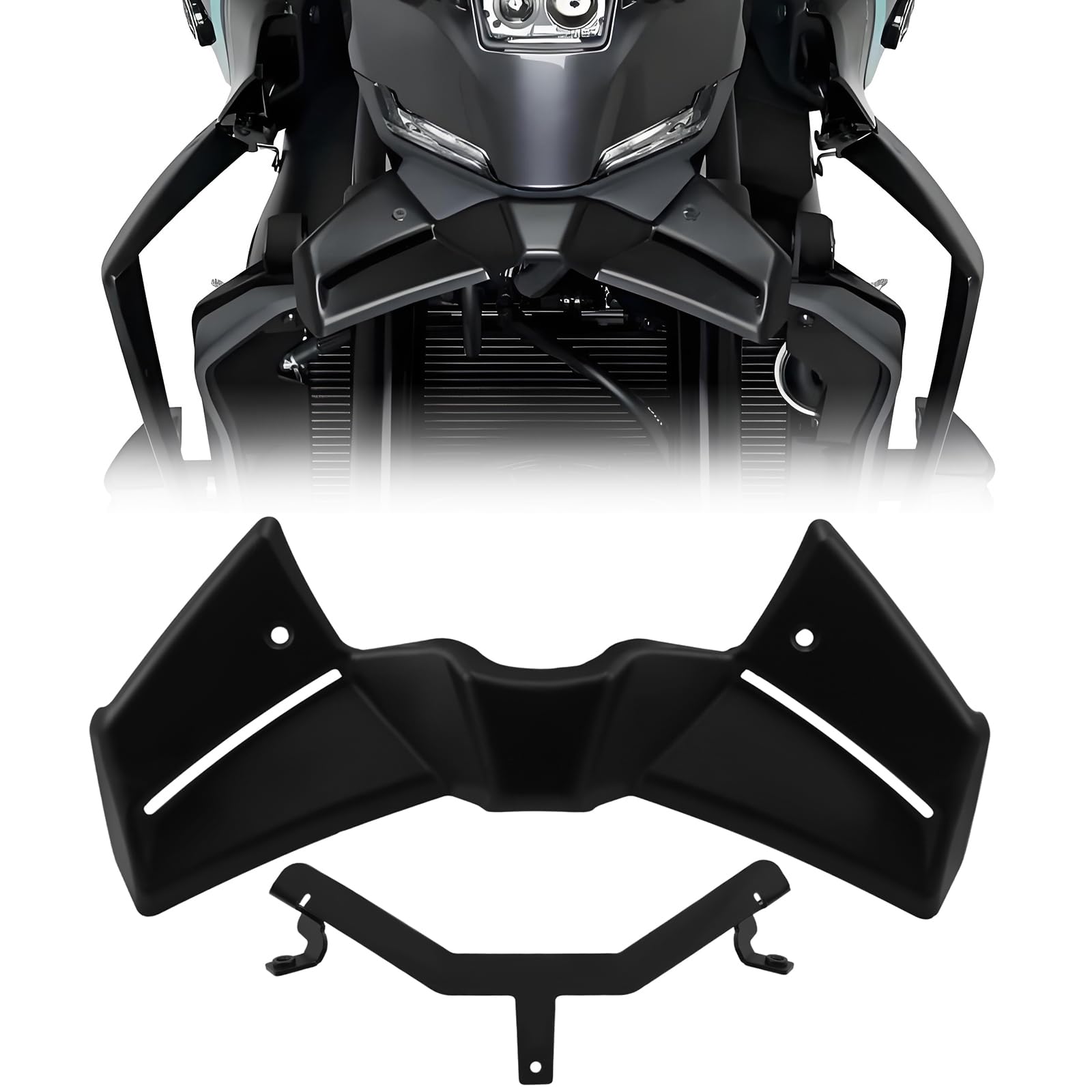 XIDAODIT Motorcycle Beak Spoiler Lower Lip Chin Fairing for Yamaha MT ...